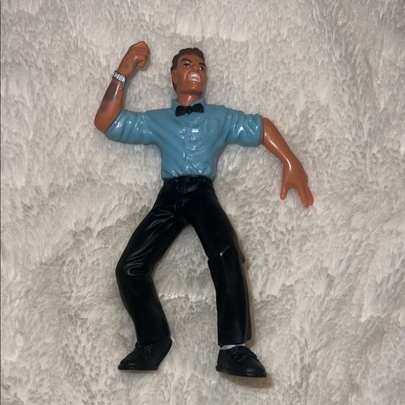 Toys | Vintage Wcw Referee Toybiz 1999 Wrestling Action Figure Blue ...